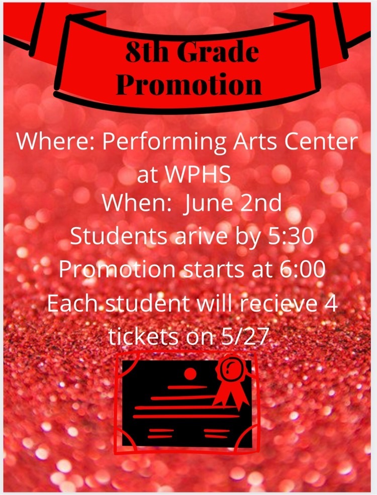 8th grade promotion | Bridge Street Middle School